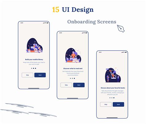 E Book Mobile App Ux Ui Design On Behance