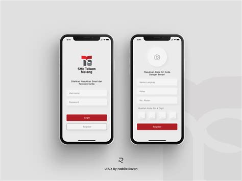 UI UX Log In Sign In App By Nabila Rozan On Dribbble