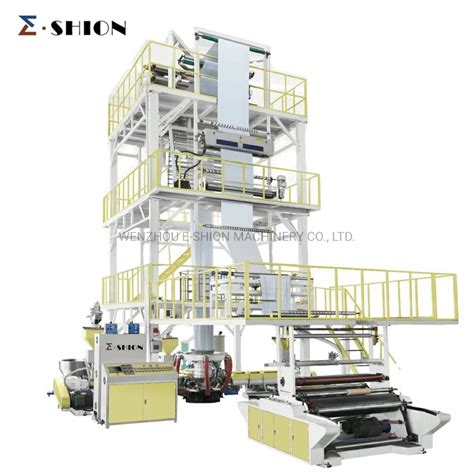 Hdpeldpe 357 Layer Co Extrusion Blown Film Machine China Ldpe Three Layers Film Blowing