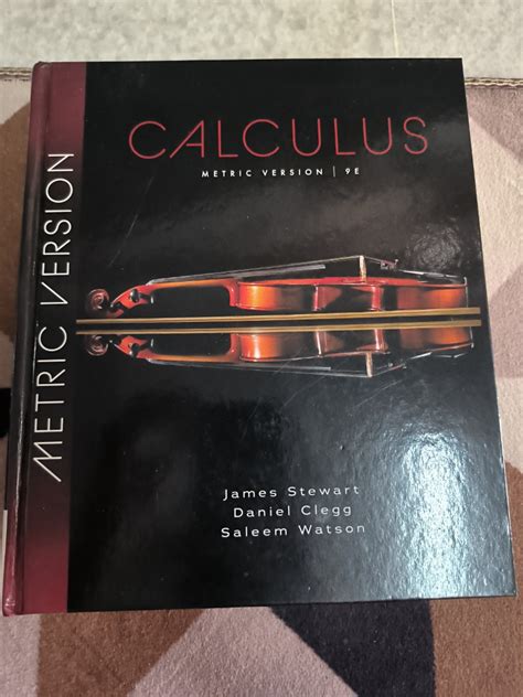 calculus metric version ninth edition hobbies and toys books