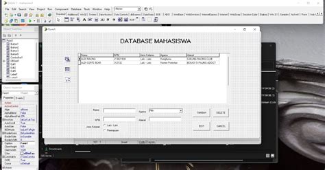 Mengimplementasikan Pembuatan Aplikasi Database Dengan Bahasa Pemrograman Borland Delphi 70