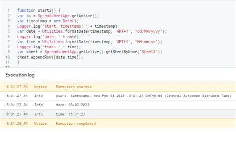 datetime switching timezone from google app script to google sheets ...