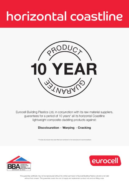 Horizontal Coastline Cladding Product Guarantee Eurocell Plc Nbs Source