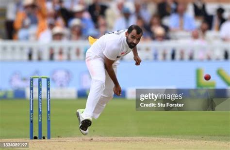 Mohammed Shami Test Photos And Premium High Res Pictures Getty Images