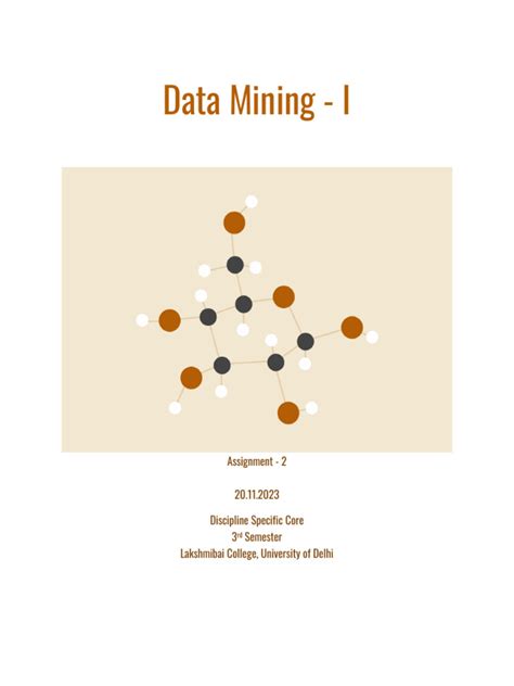 Data Mining Sem 3 Assignment 2 Pdf Statistical Analysis Teaching Mathematics