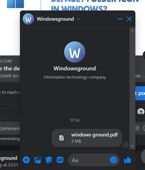Send PDF Files In Facebook Messenger In Android And PC Easily With This Trick