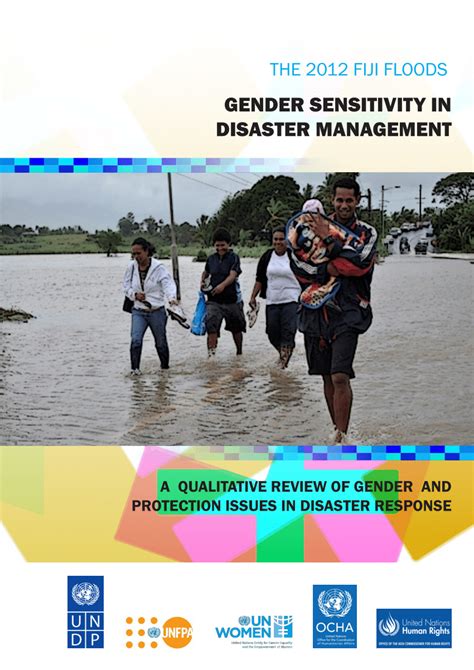 PDF A QUALITATIVE REVIEW OF GENDER AND PROTECTION ISSUES IN DISASTER RESPONSE GENDER