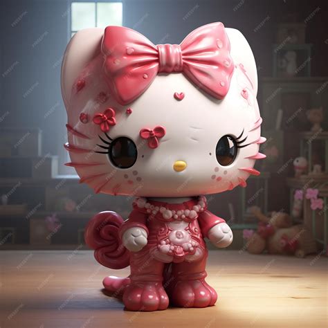 Premium Ai Image Cutest Hello Kitty Ever