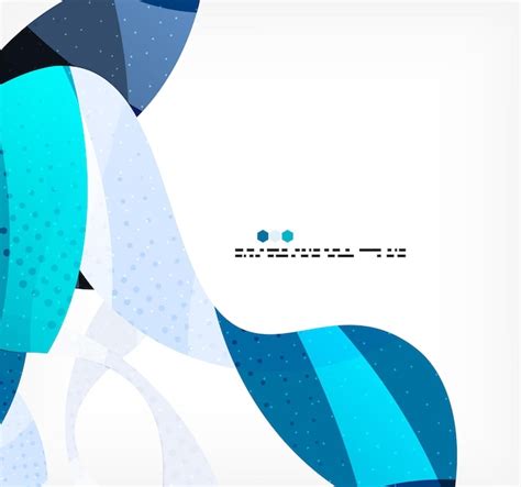 Premium Vector Colorful Abstract Flowing Shapes
