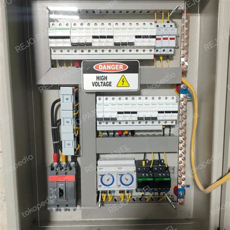 Jual Panel Distribusi 50a 3phase Mcb 3p 32a Mcb 1p 620a Theben