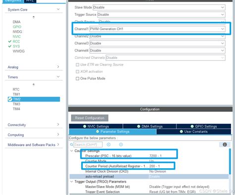 基于hal库的stm32——控制舵机 通俗接口函数stm32控制舵机转动角度的函数 Csdn博客