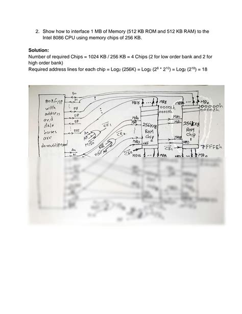 SOLUTION: Memory interfacing with the intel 8086 cpu sheet - Studypool