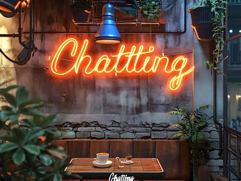 Chatting Text With A Bouncing Effect And Playful Handwritten Creative Decor Live Stream