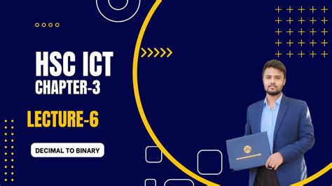 HSC ICT Chapter Lecture Decimal To Binary Conversion YouTube