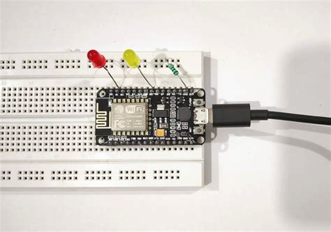 Blink External Led With Nodemcu Esp8266 Abstractotech