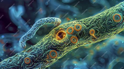 Premium Photo An Electron Microscope Image Of A Fertilized Nematode Egg Highlighting The