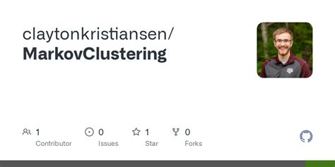 Github Claytonkristiansenmarkovclustering