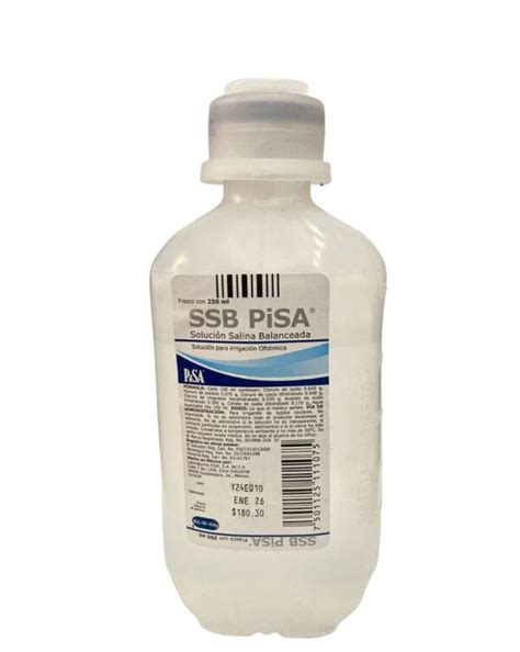 Solución Ssb Salina Balanceada 250 Ml Supromed