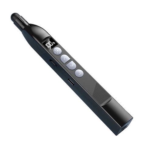 Wireless Laser Presentation Pointer With Telescopic Stick Stylus Pen For Touchscreen Rf2 4g