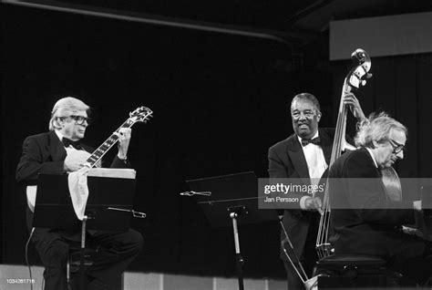 American Pianist Andre Previn Trio With Jazz Guitarist Mundell Lowe