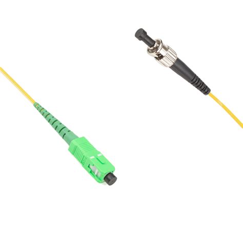 SC APC ST Singlemode 9 125 Simplex Patchcord