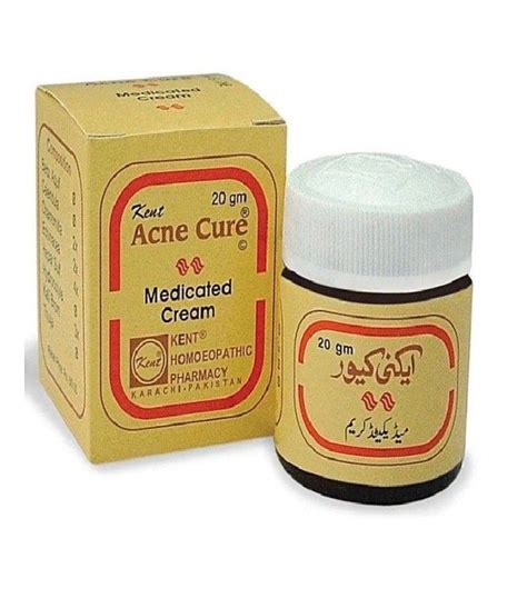 Kent Acne Cure Medicated Cream For Acnes And Pimples Dark Spot Freckles