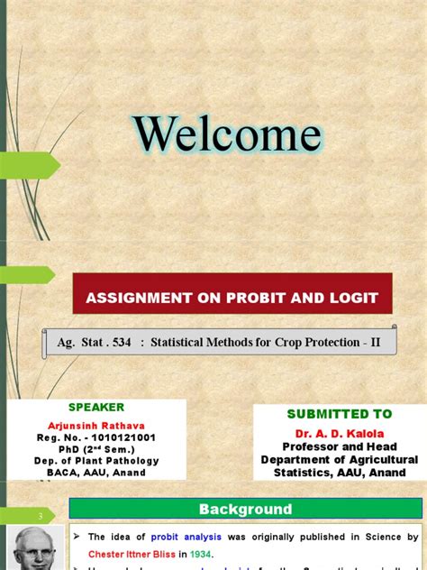 Probit And Logit Pdf Logistic Regression Regression Analysis