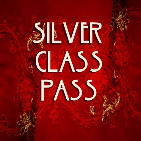 Silver Class Pass Ameras Palace Belly Dance Boutique