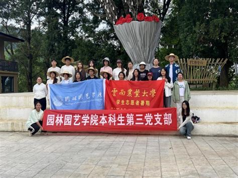 本科生第三党支部“竹梦曼行”团队赴墨江县曼海村开展“三下乡”活动 云南农业大学 园林园艺学院