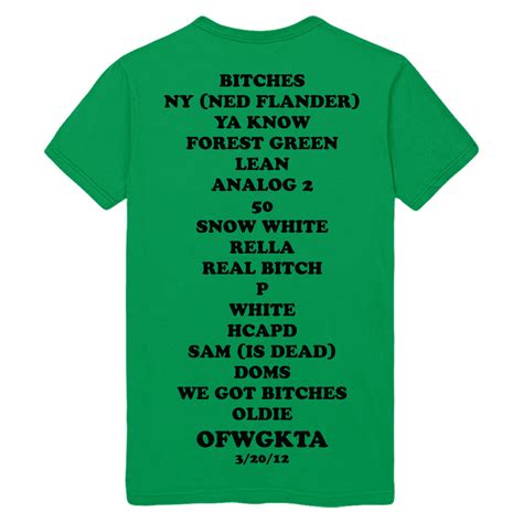 Odd Future Apparel Ofwgkta Tees Outerwear And More Odd Future Ofwgkta