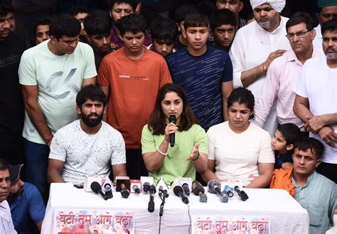 Wrestlers Protest Grapplers Have Rural Support Says Aap