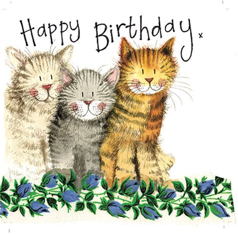 Free Printable Cat Birthday Cards
