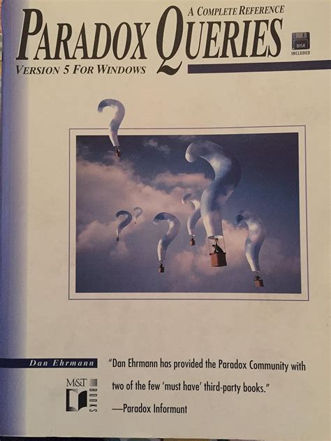 Paradox Queries For Windows Ehrmann Dan 9781558514010 Amazon Com Books