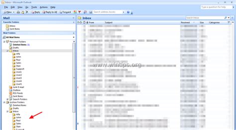 How To Copy Outlook Folder Structure Only To A New Outlook Data File