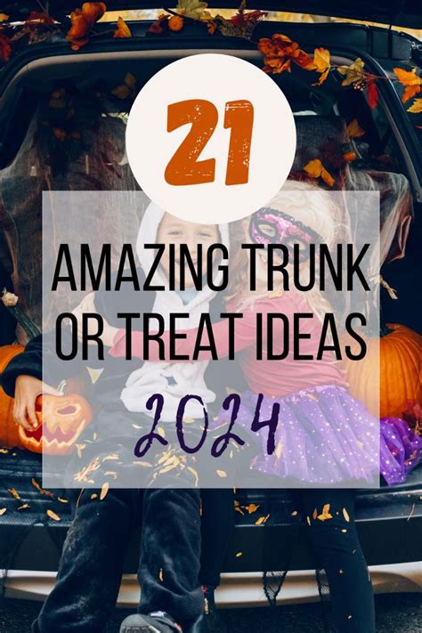 21 Fun Trunk Or Treat Ideas For Cars Church Diy Halloween Trunk Or