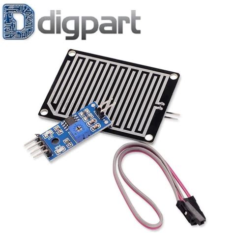 Jual Raindrops Detection Sensor Module Rain Weather Detektor Air Hujan