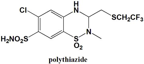 Polythiazide Synthesis Sar Mcqstructurechemical Properties And