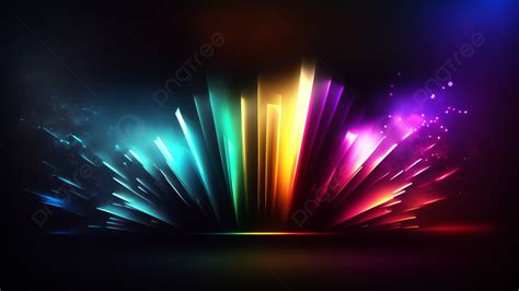 Light Spot Divergent Color Background Light Light Spot Divergence
