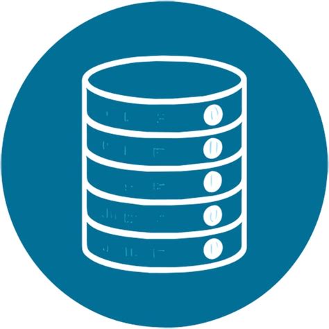 premium vector encrypted database icon