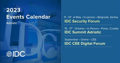Idc Adriatics On Linkedin Idcadriatic Event Idc Conference Live