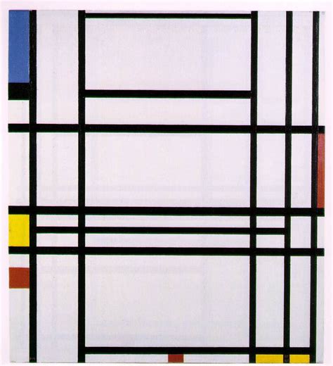 New York City 1941 42 By Piet Mondrian Artchive