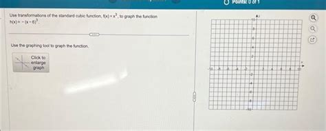 solved use transformations of the standard cubic function