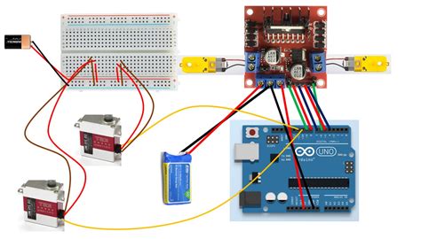 Controlling Servo Motors And Dc Motors Programming Arduino Forum