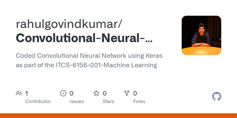 GitHub Rahulgovindkumar Convolutional Neural Network Coded Convolutional Neural Network Using