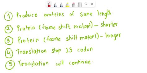 Solved Consider The Types Of Mutations And The Circumstances In Which Mutations Arise To Select