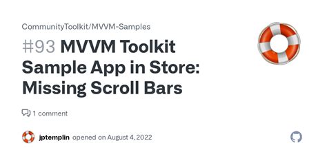 Mvvm Toolkit Sample App In Store Missing Scroll Bars · Issue 93