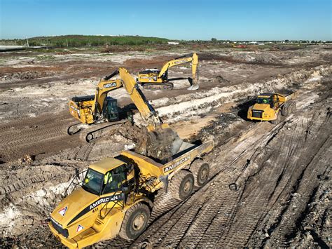 Earthwork And Grading American Engineering And Development Corp