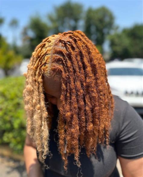 Locs Dyed Dreadlocks Women Color On Locs Hair Color Locs
