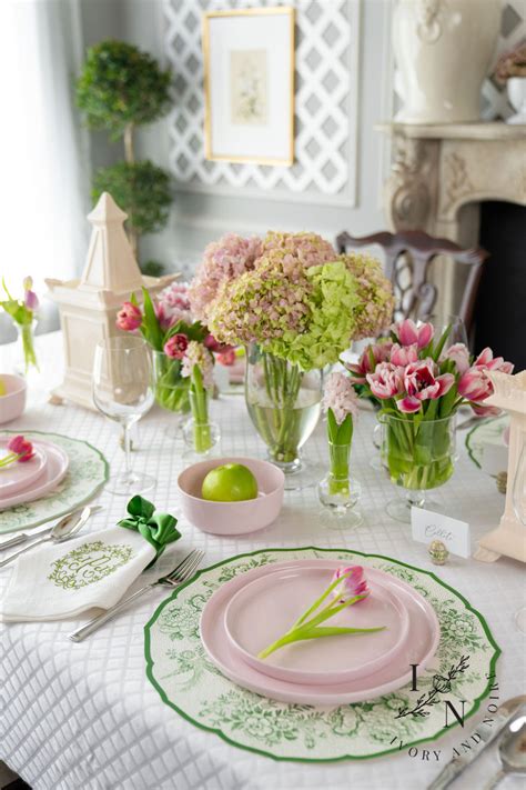 Pretty Spring Brunch Table Decor Ideas Ivory And Noire