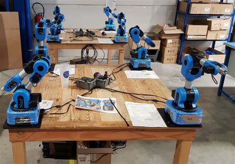 visite de l usine des robots niryo à base de raspberry pi framboise